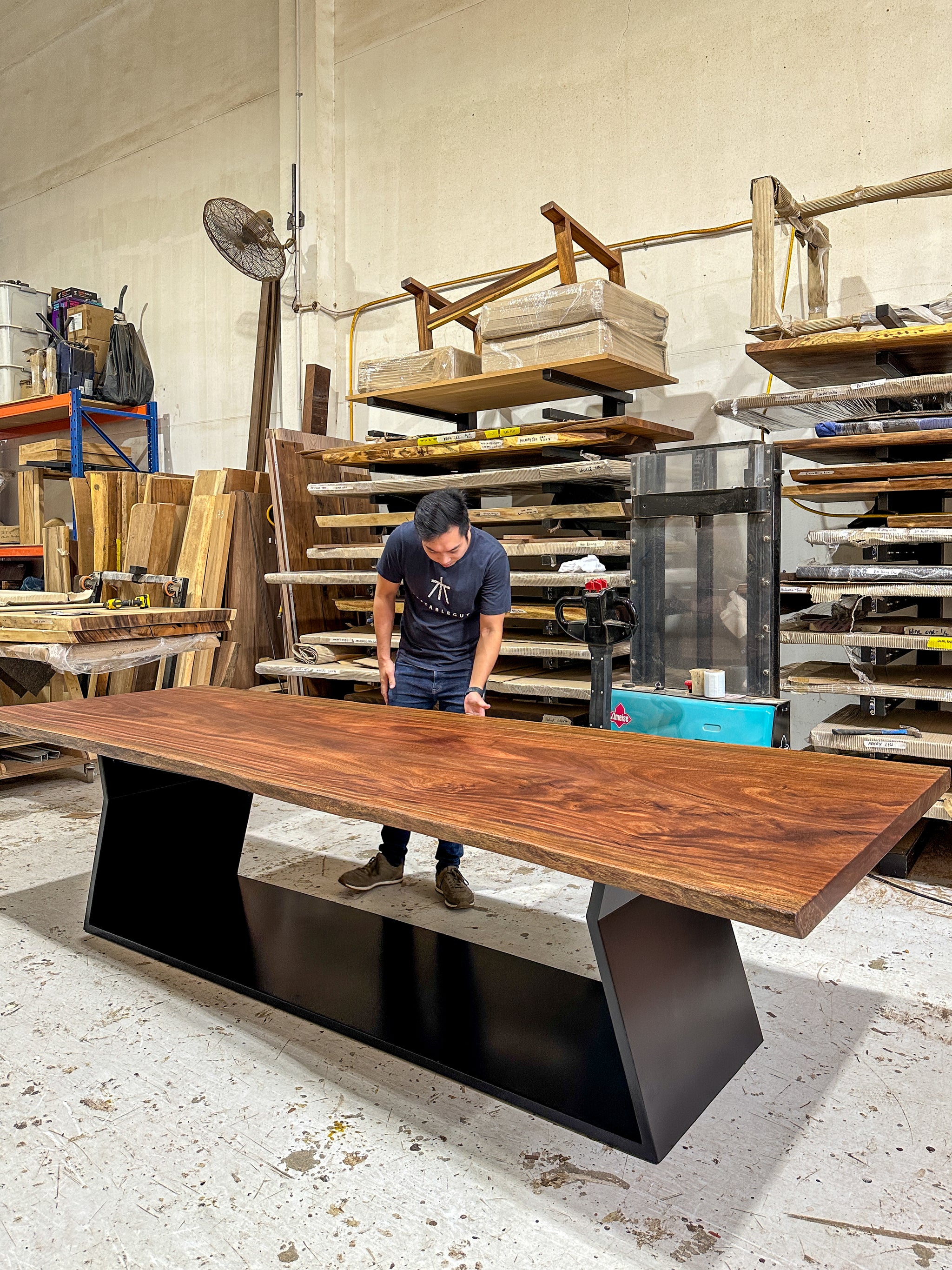 The Table Guy - Solid Wood Slab - African Tali – shopthetableguy