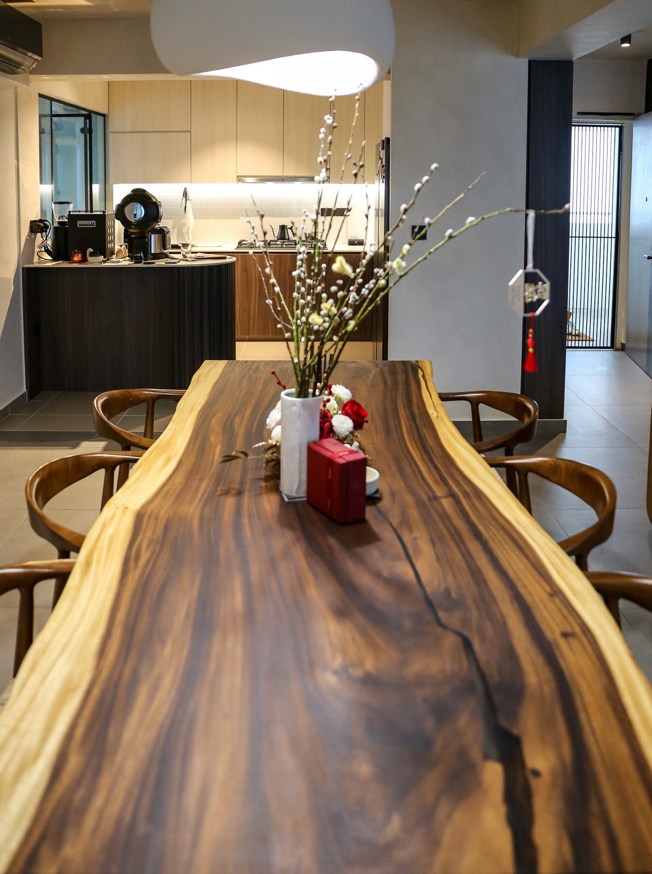 The Table Guy - Suar Wood Slab Dining Table – shopthetableguy