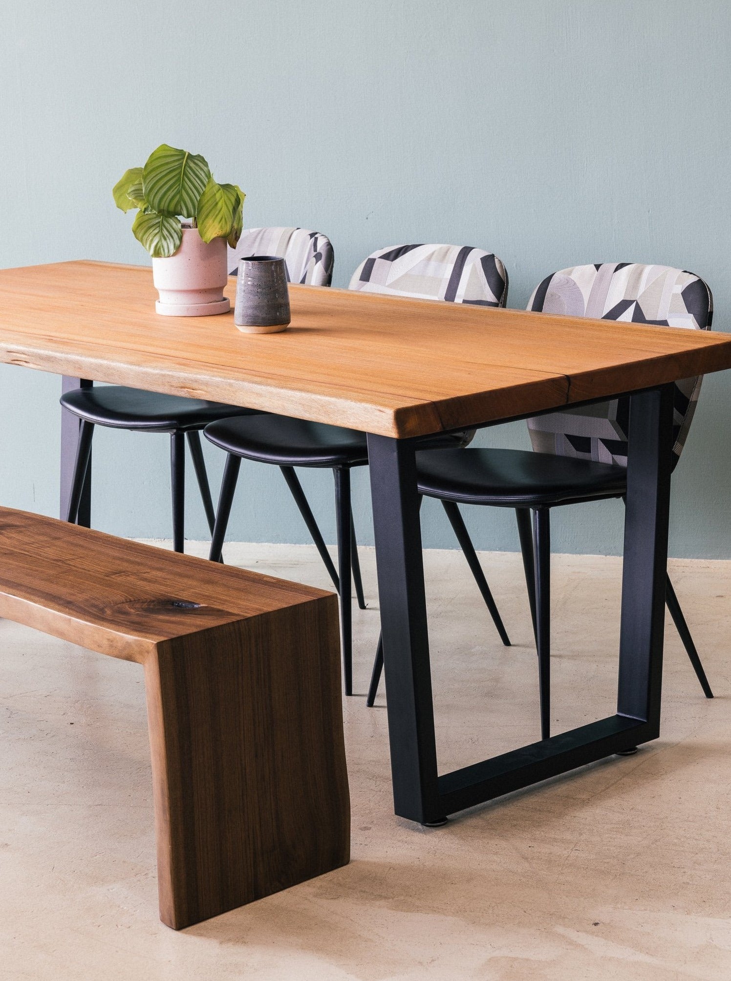 Trapeze Dining Table Leg - The Table Guy – shopthetableguy